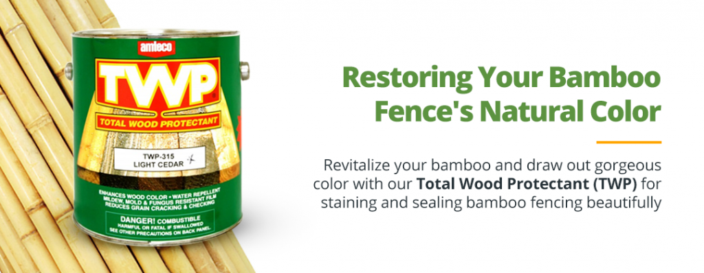 Protecting And Maintaining Your Bamboo - Bamboo Fencing Stain Tips