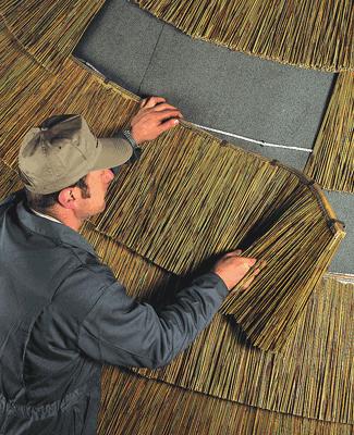 How To Install Thatch Panels